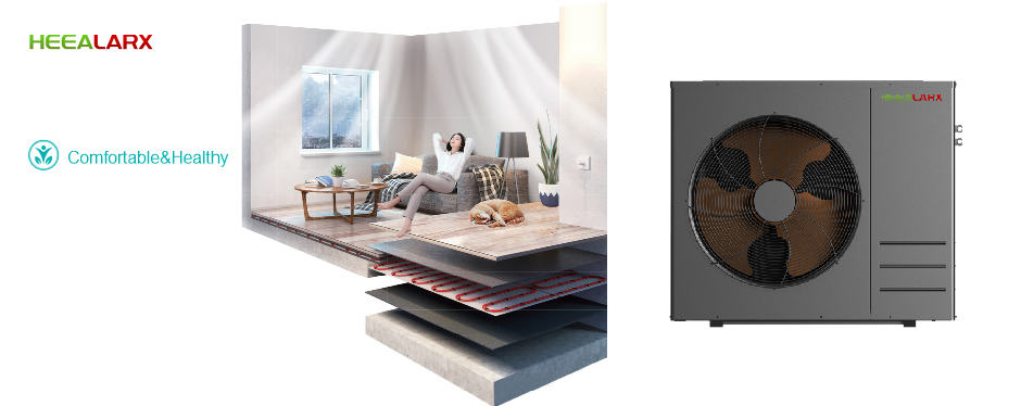 Inverter Monoblock Inverter Heat Pump For Domestic Hot Water - HEEALARX ...